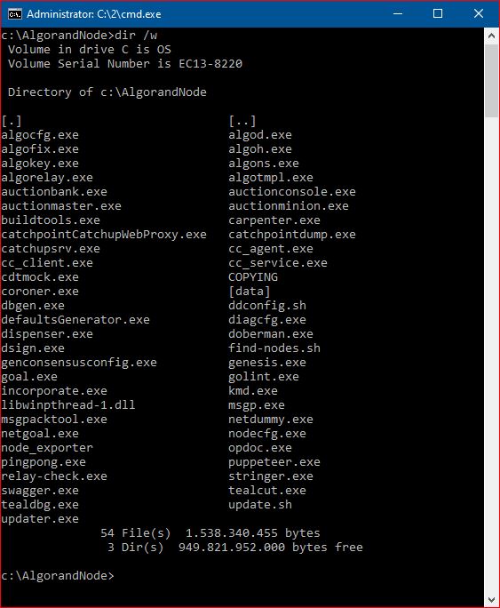Compile and Run the Algorand Node Natively on Windows | Algorand ...