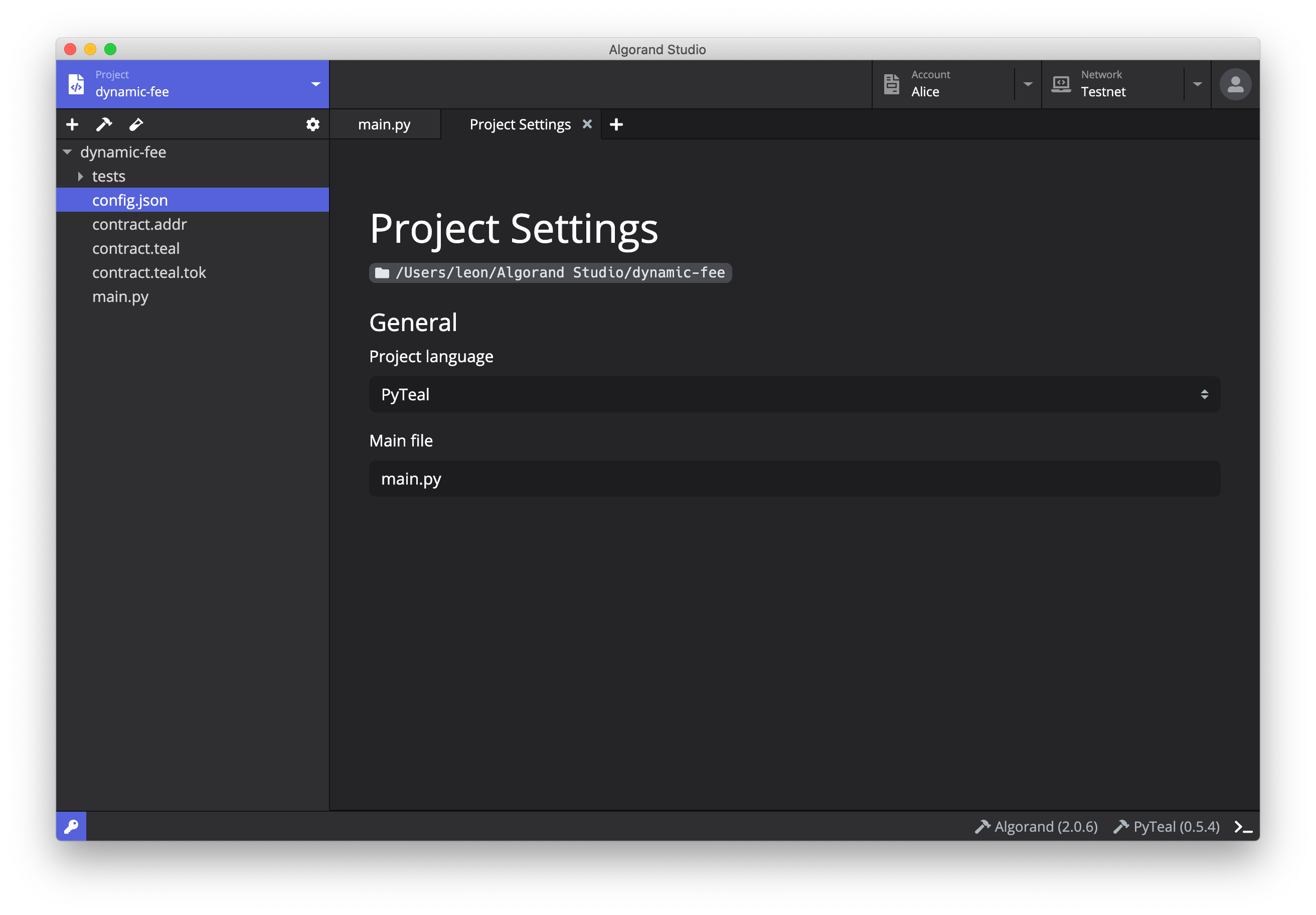 Algorand Studio | Tutorial 2: Smart Contract Dynamic Fee | Algorand ...