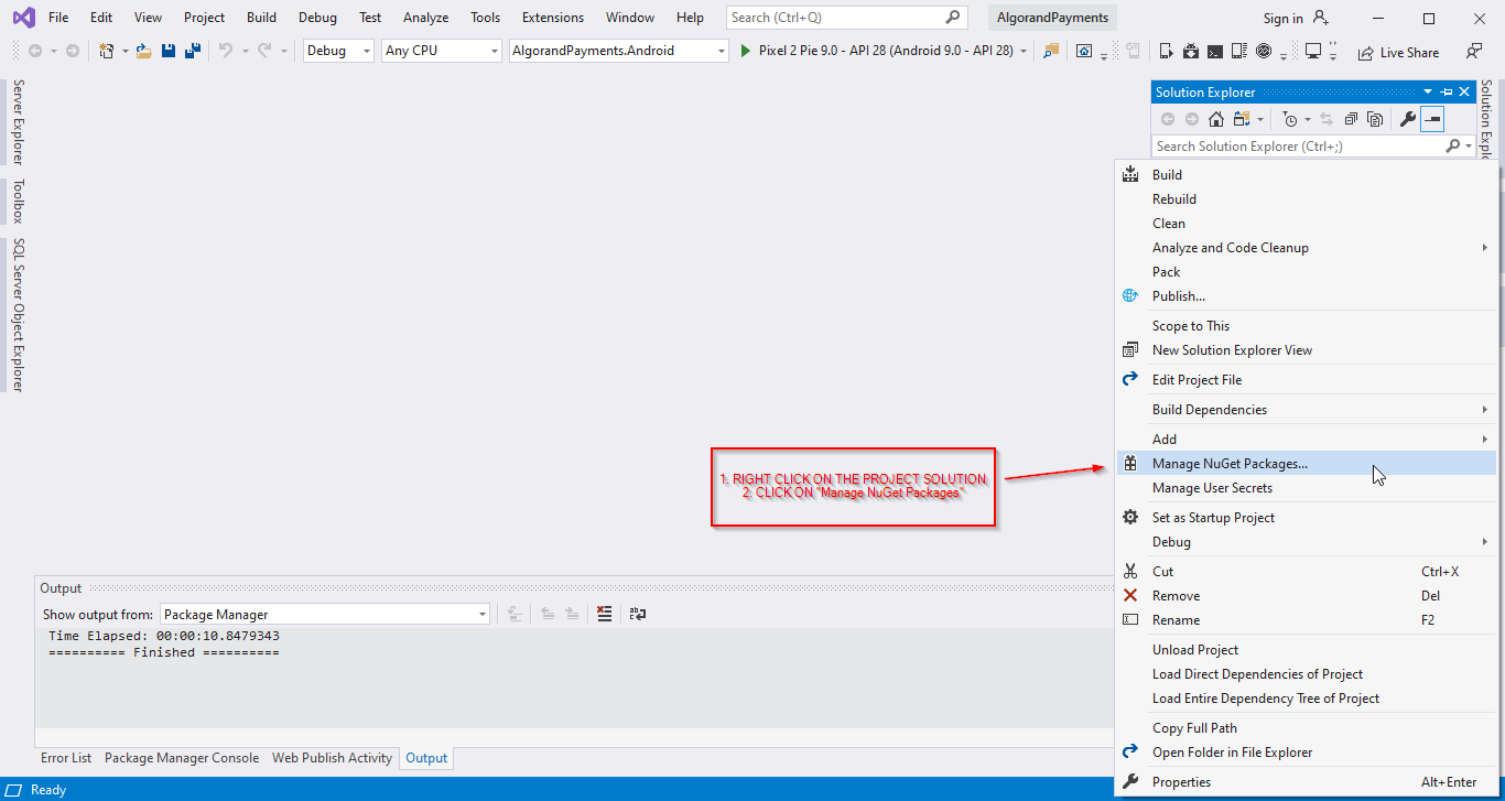 Algorand Payment App | Algorand Developer Portal