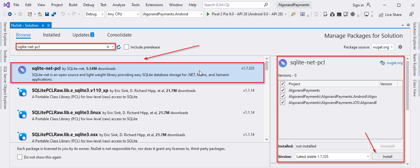 Algorand Payment App | Algorand Developer Portal