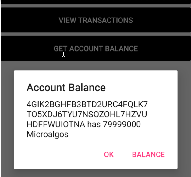 Algorand Payment App | Algorand Developer Portal