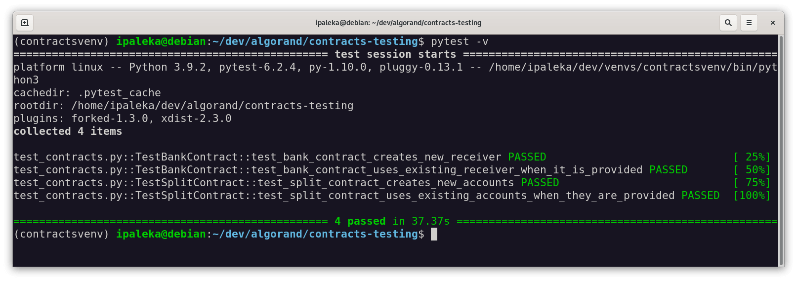 Create and test smart contracts using Python | Algorand Developer Portal
